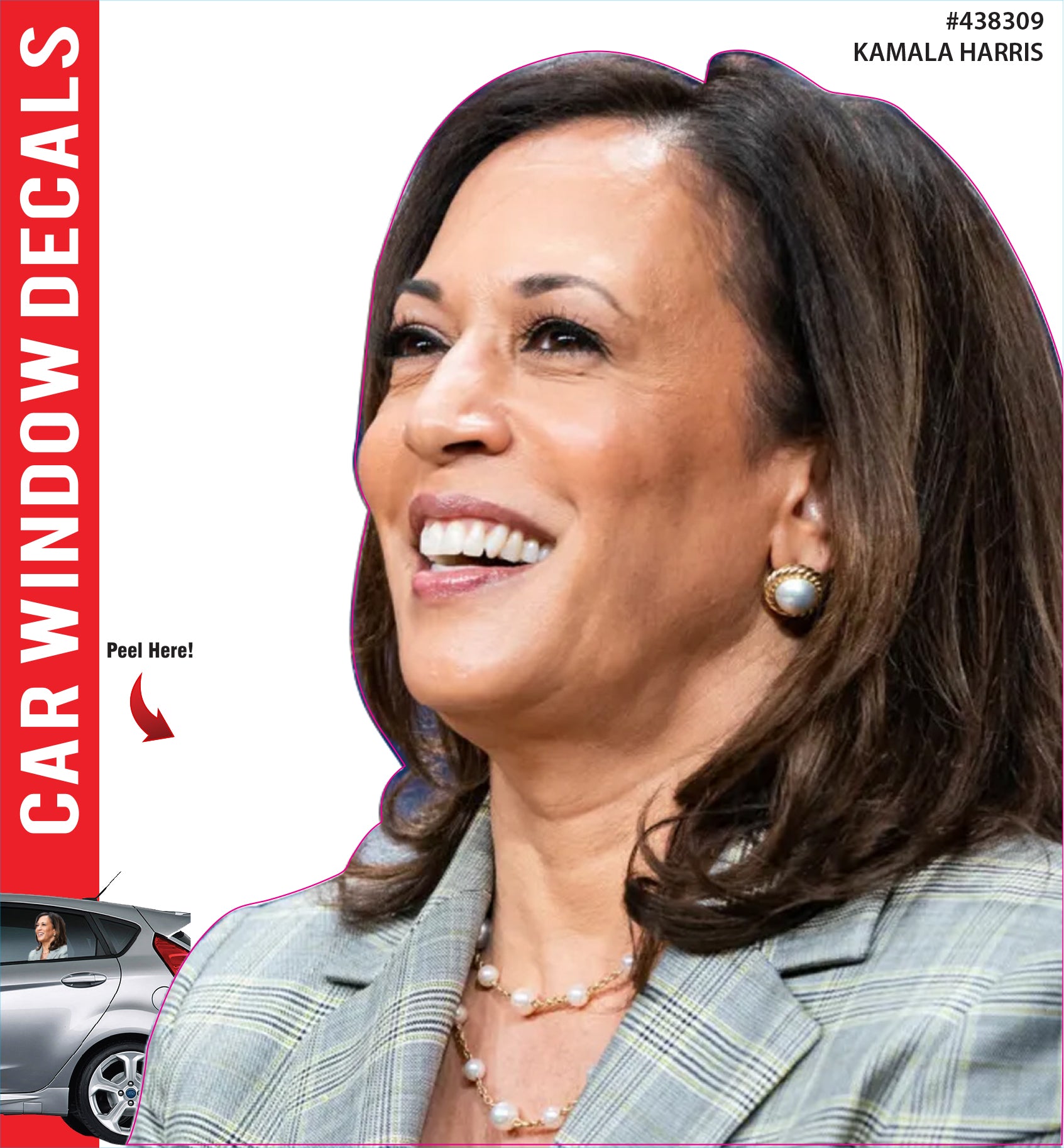kamala harris grey suit car window mesh – Aahs Enterprises