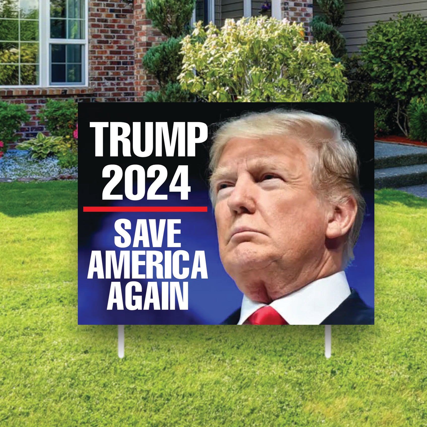 trump save america lawn sign 24x18 – Aahs Enterprises