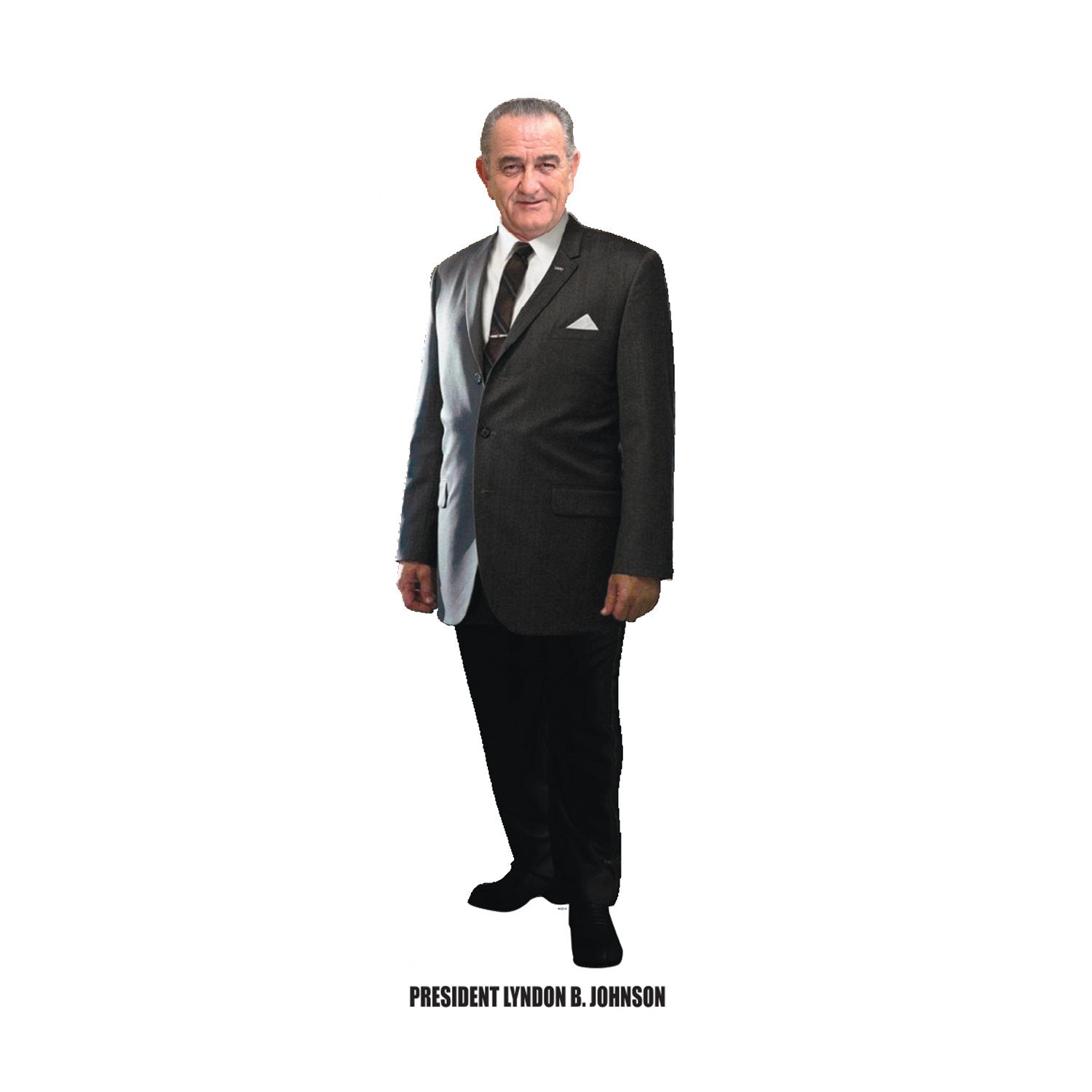 President Lyndon B. Johnson Life Size Carboard Stand Up, 6 feet… – Aahs ...