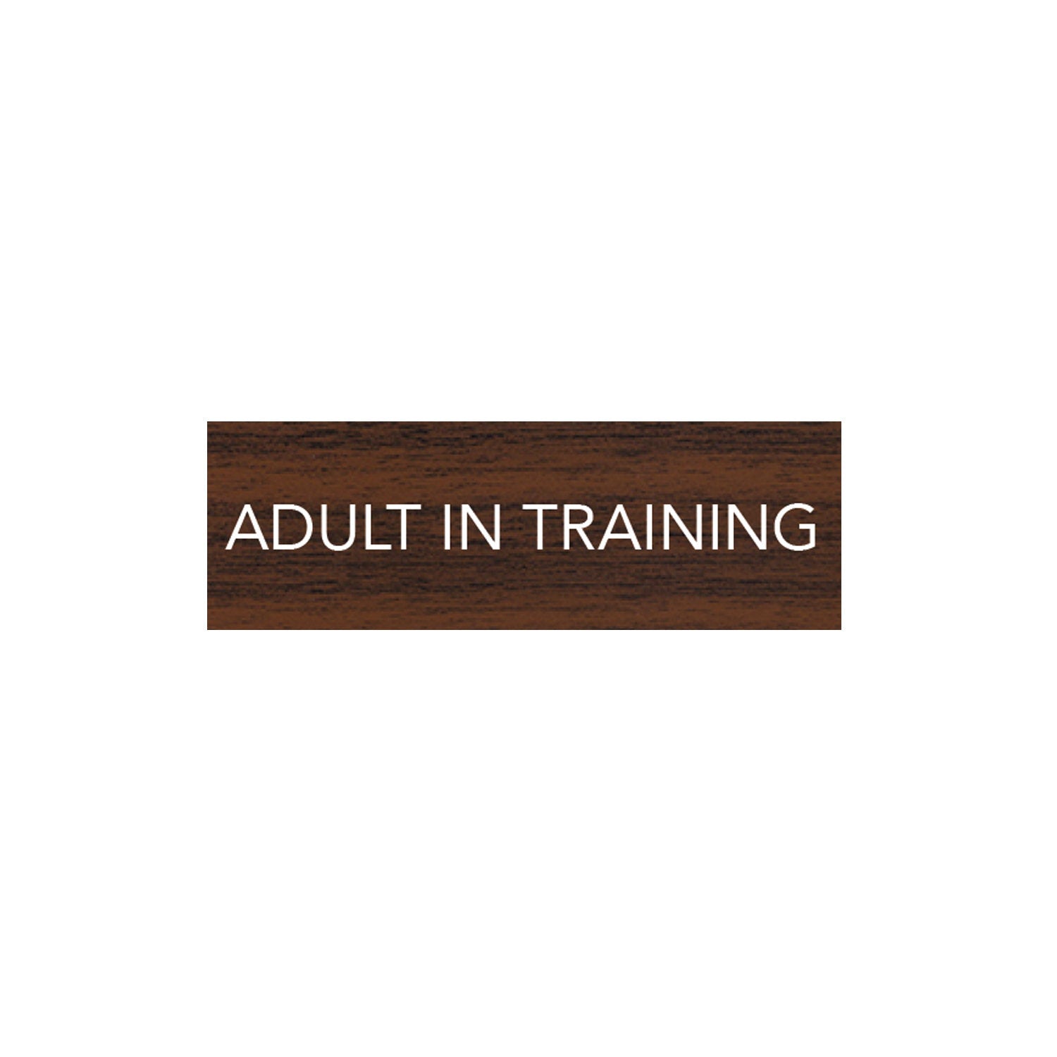 ADULT IN TRAINING NAME TAG – Aahs Enterprises