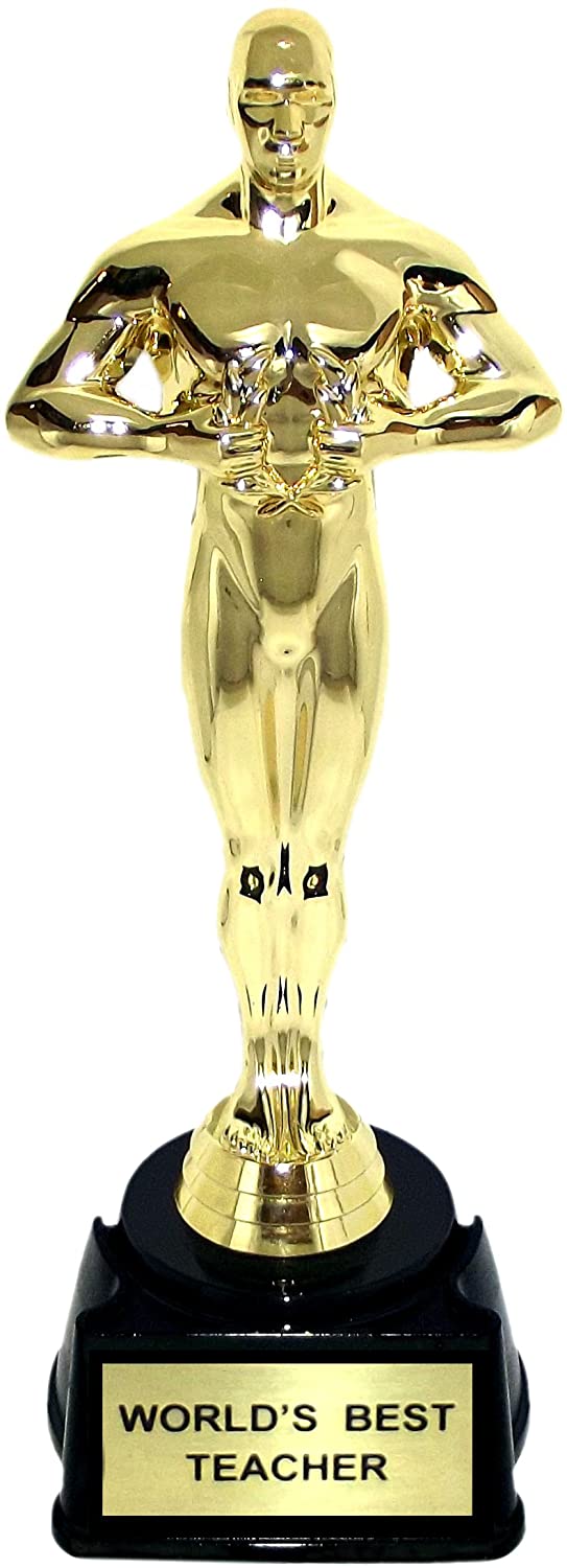 World's Best Teacher" Trophy (10 inches) * – Aahs Enterprises